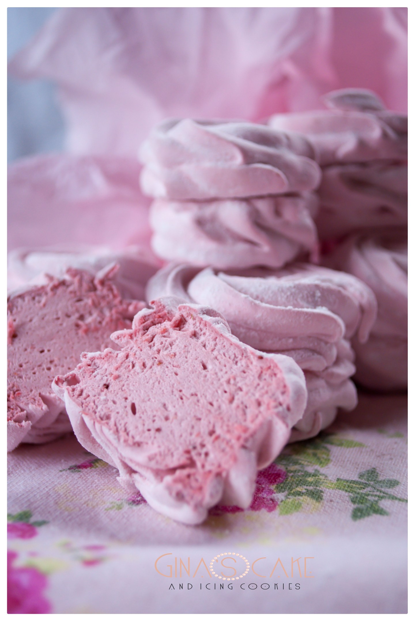 Zefir alla fragola! – Gina's cake and icing cookie