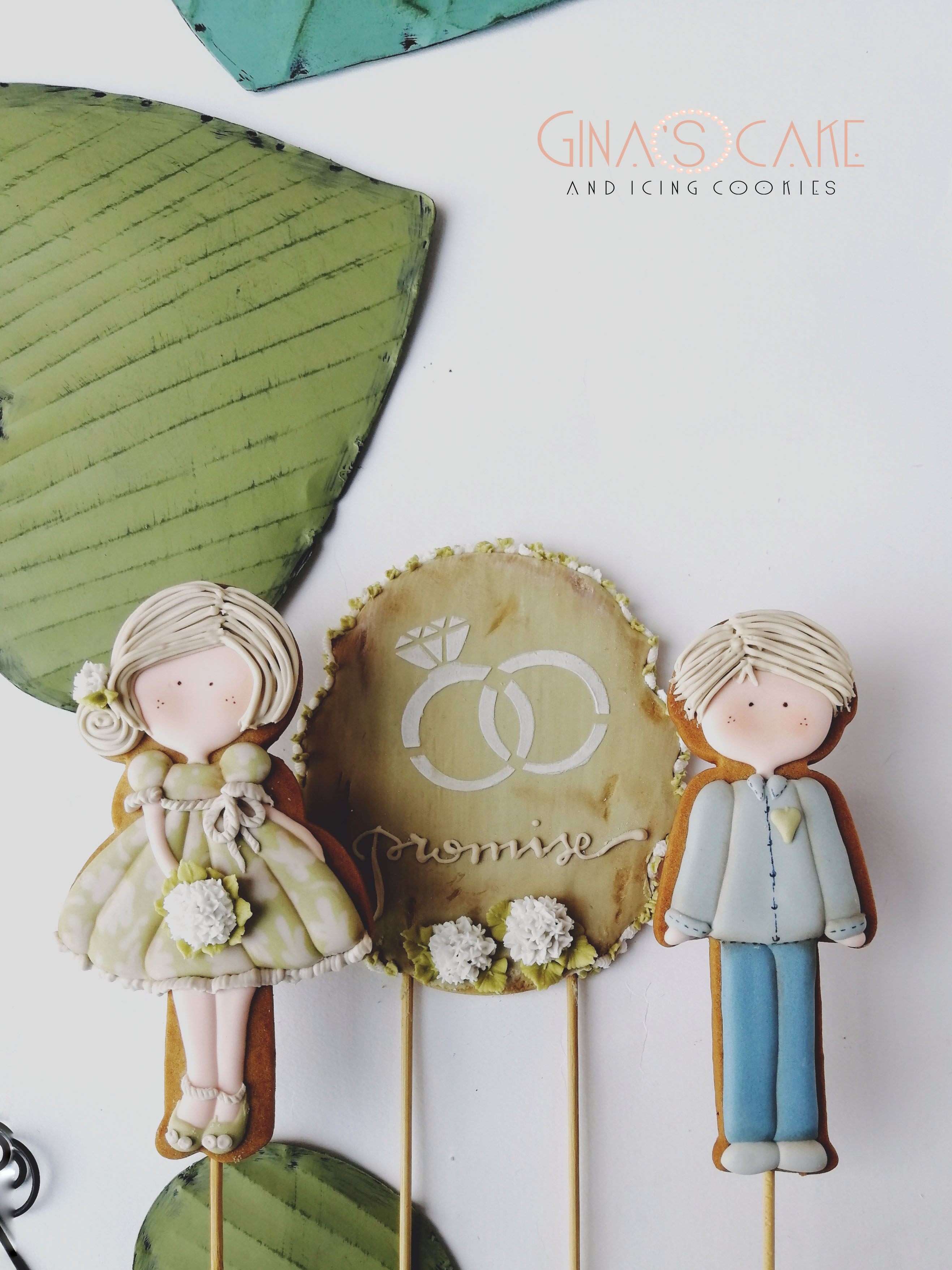 Promise Cake – Gina's cake and icing cookie