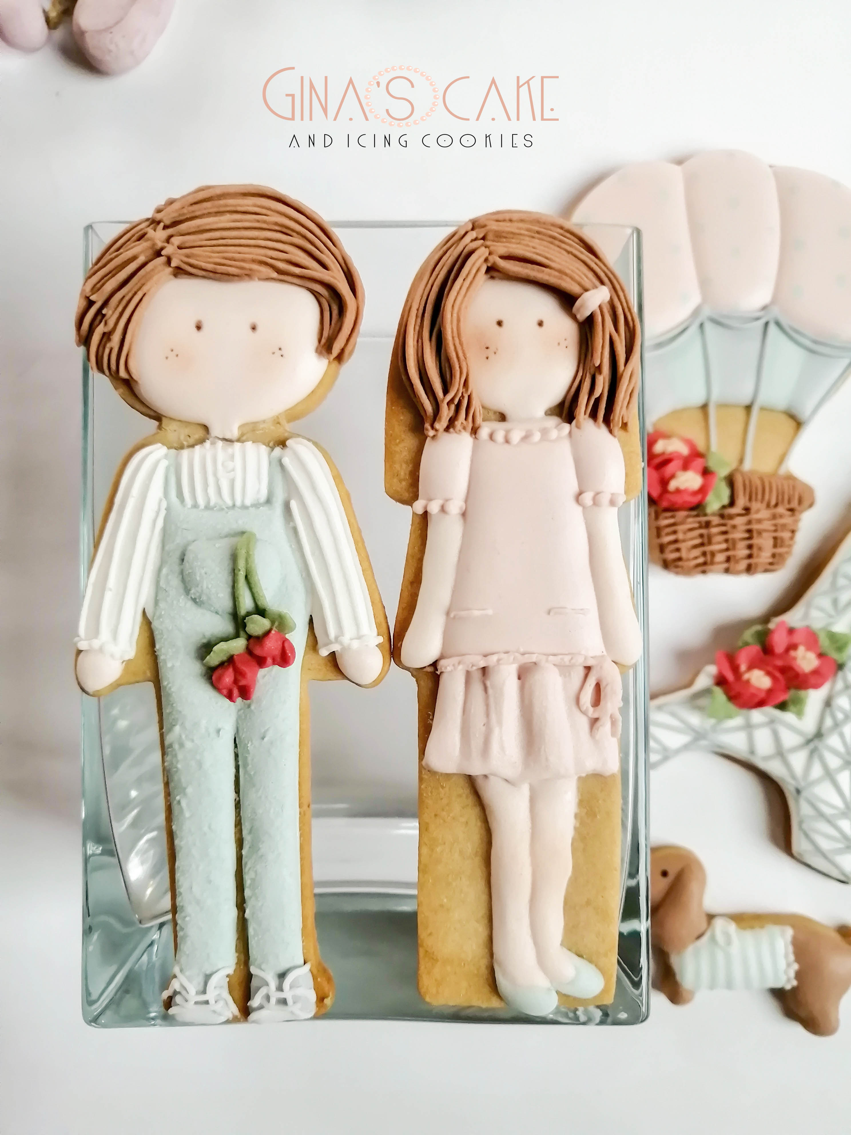 Milano, grazie di cuore! – Gina's cake and icing cookie